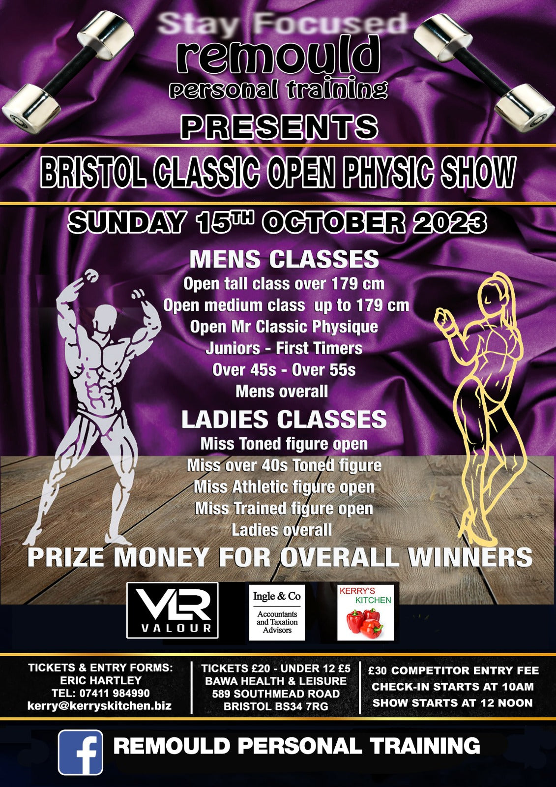 Bristol Classic Open Physique Show – Muscle Tan UK-EU